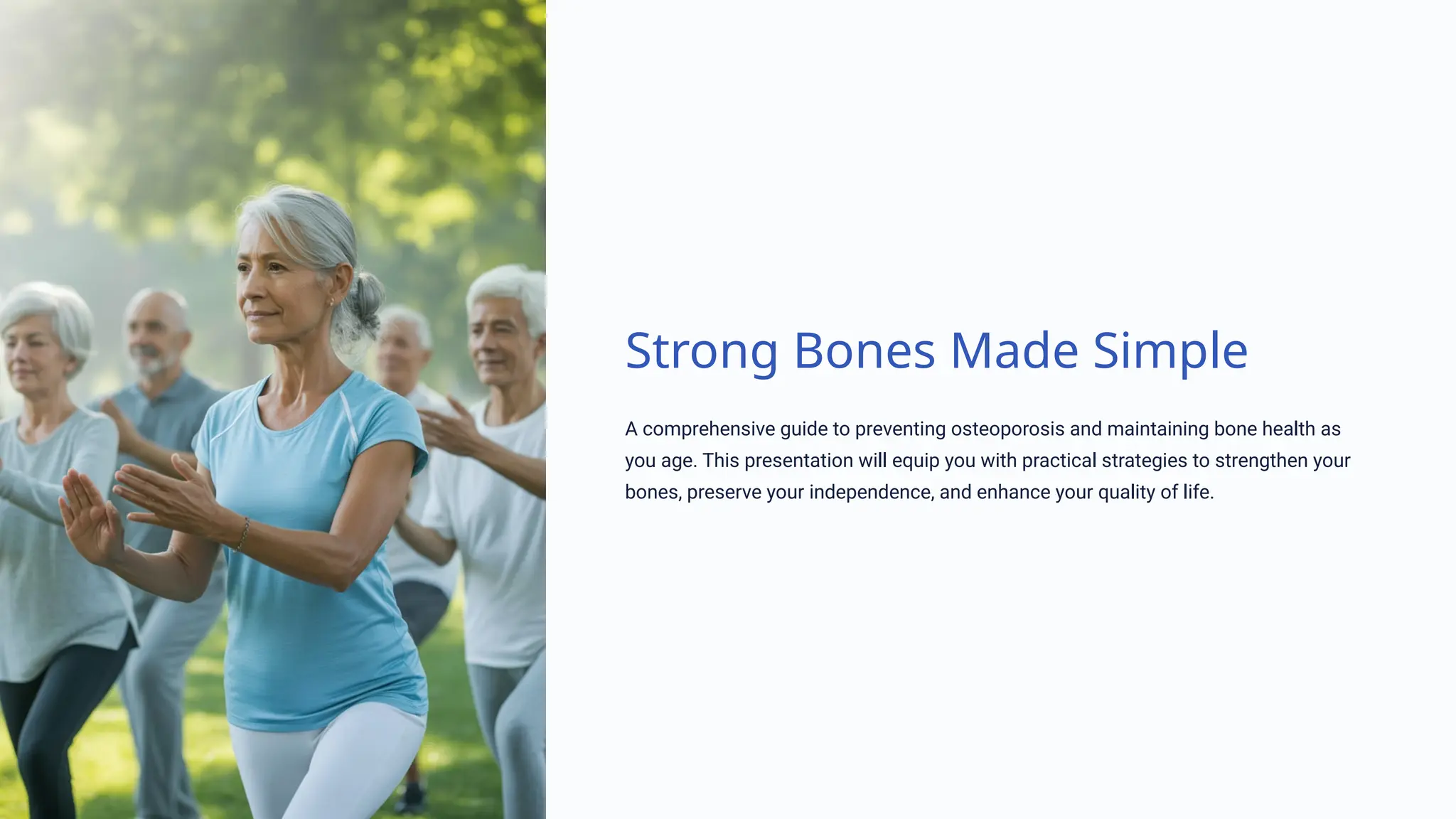 Strong Bones Made Simple: A Comprehensive Guide to Preventing ...