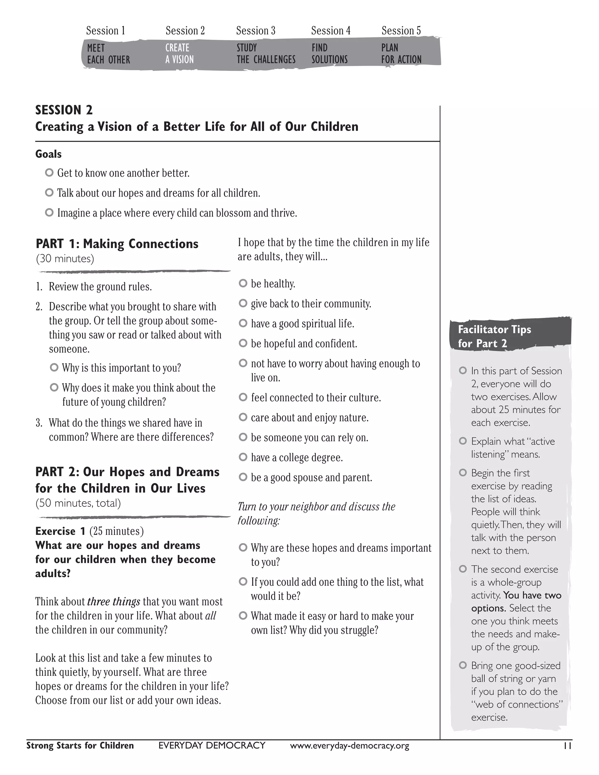 Strong Starts for Children | PDF