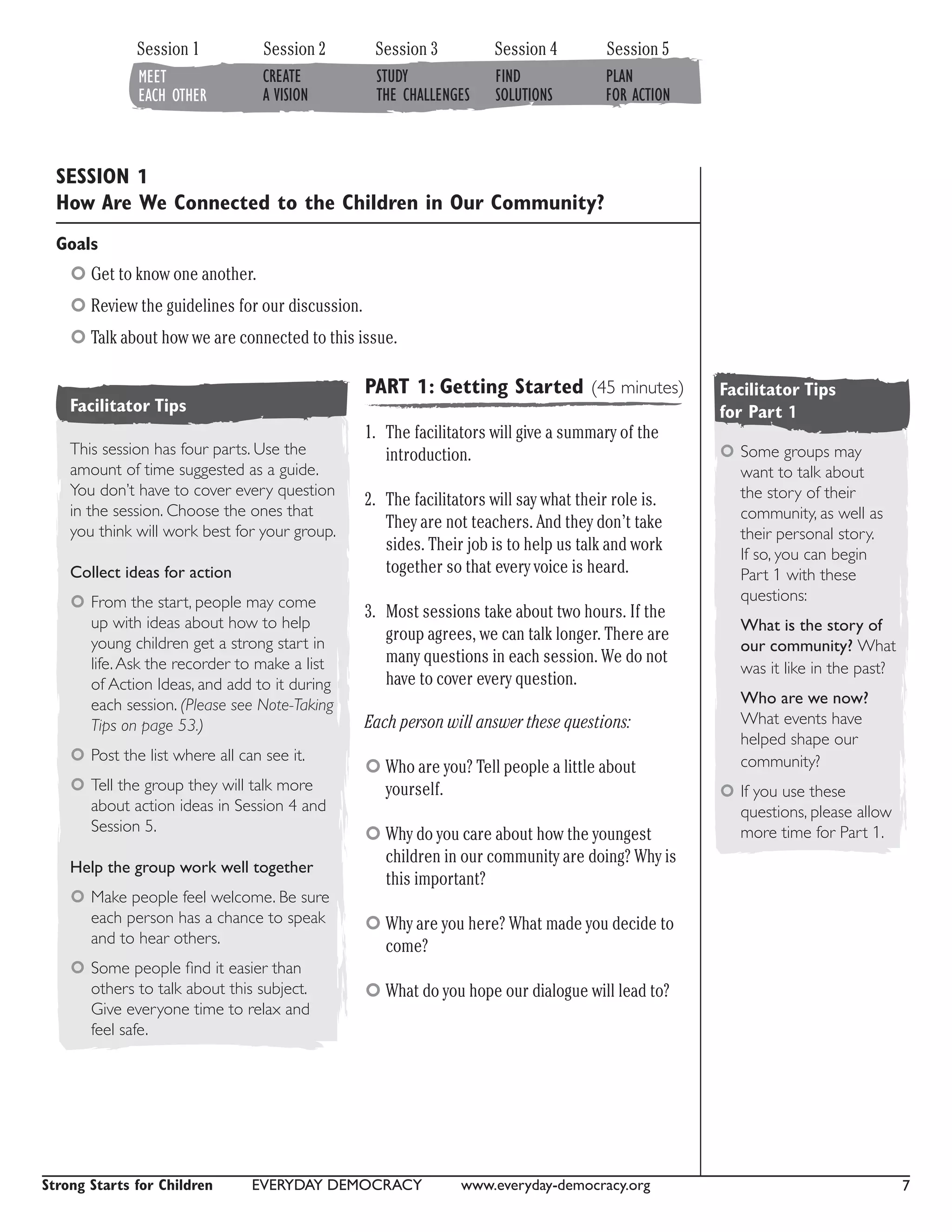 Strong Starts for Children | PDF