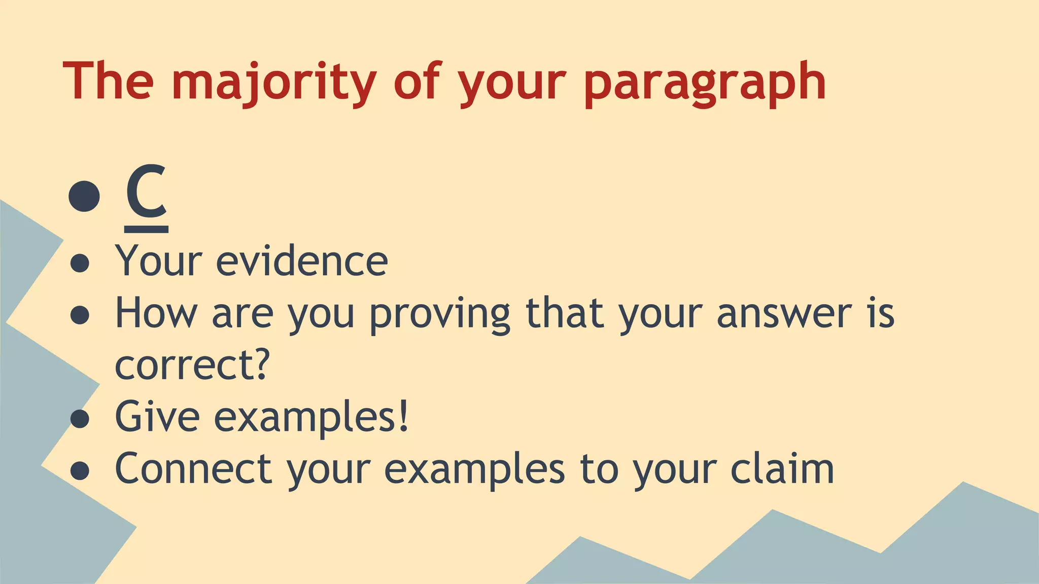 Strong Answer Format (ACE) | PPT