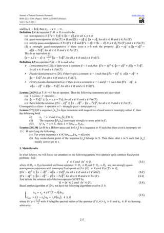 Strong convergence of an algorithm about strongly quasi nonexpansive mappings | PDF ...