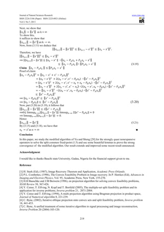 Strong convergence of an algorithm about strongly quasi nonexpansive mappings | PDF ...
