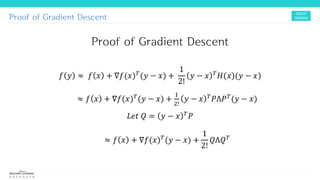 Strong convexity on gradient descent and newton's method | PPT