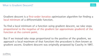 Strong convexity on gradient descent and newton's method | PPT