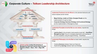 Strong Digital Culture The Telkom Way | PPTX