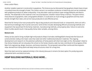 Is Hemp Rebar Part the Future of Building Materials? | PPT