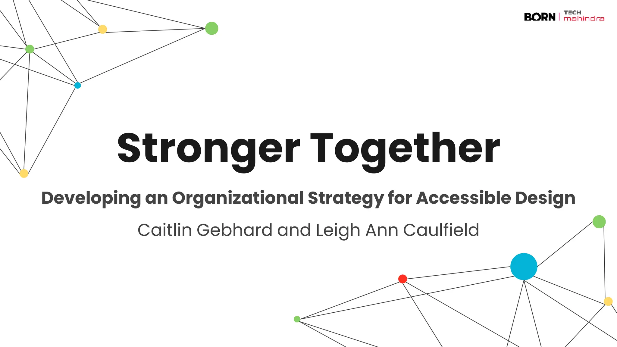 Stronger Together: Developing an Organizational Strategy for Accessible ...