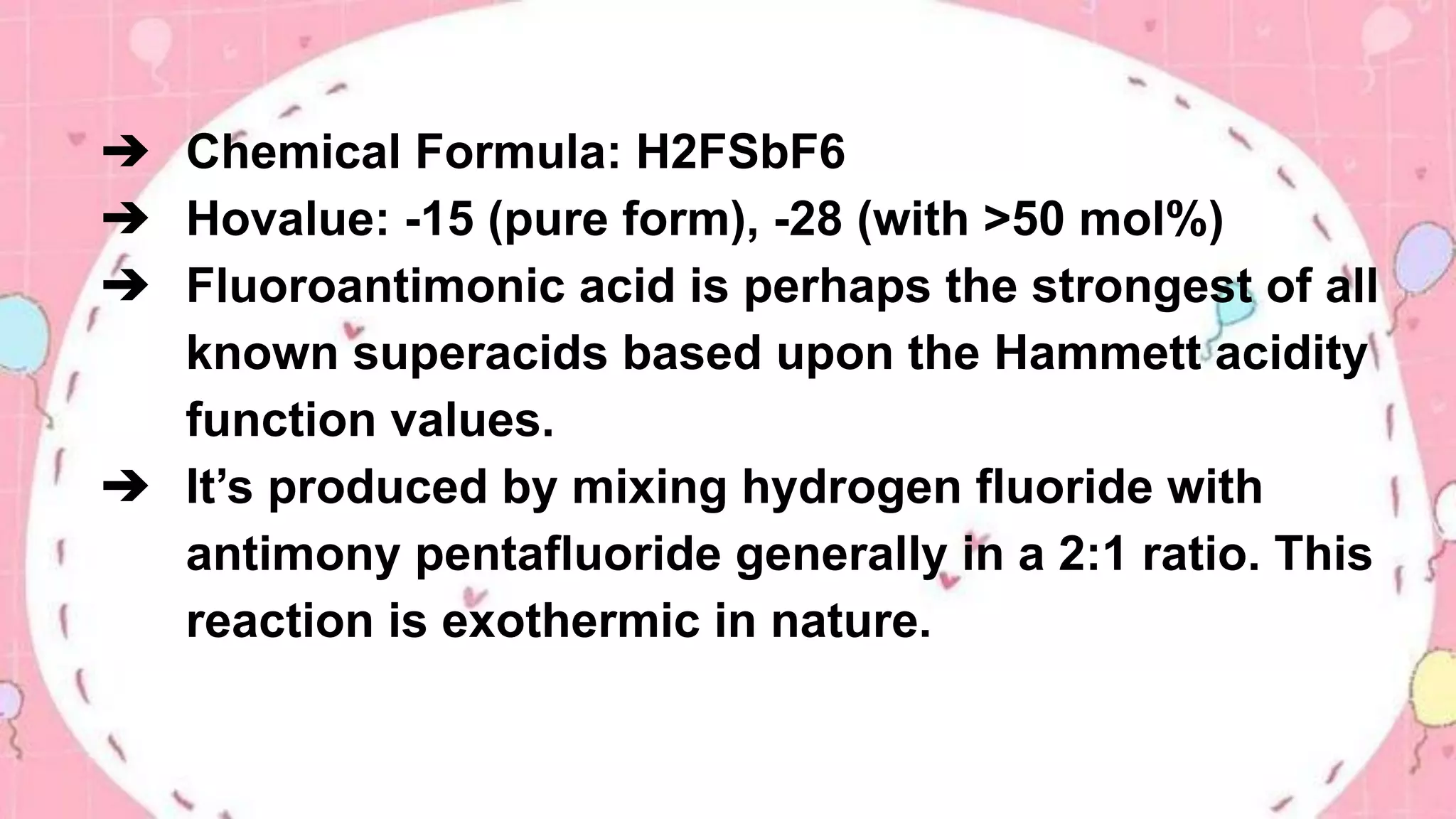 Strongest acids ever known to us. | PDF
