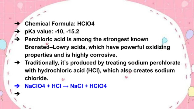 Strongest acids ever known to us. | PDF | Chemistry | Science