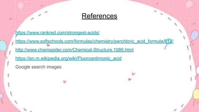 Strongest acids ever known to us. | PDF | Chemistry | Science