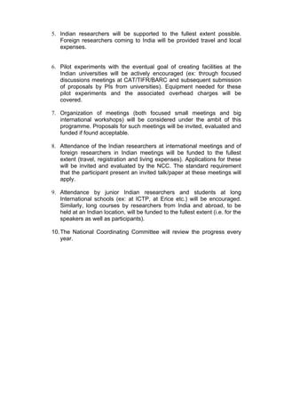 Strong field science core proposal for uph ill site | DOC