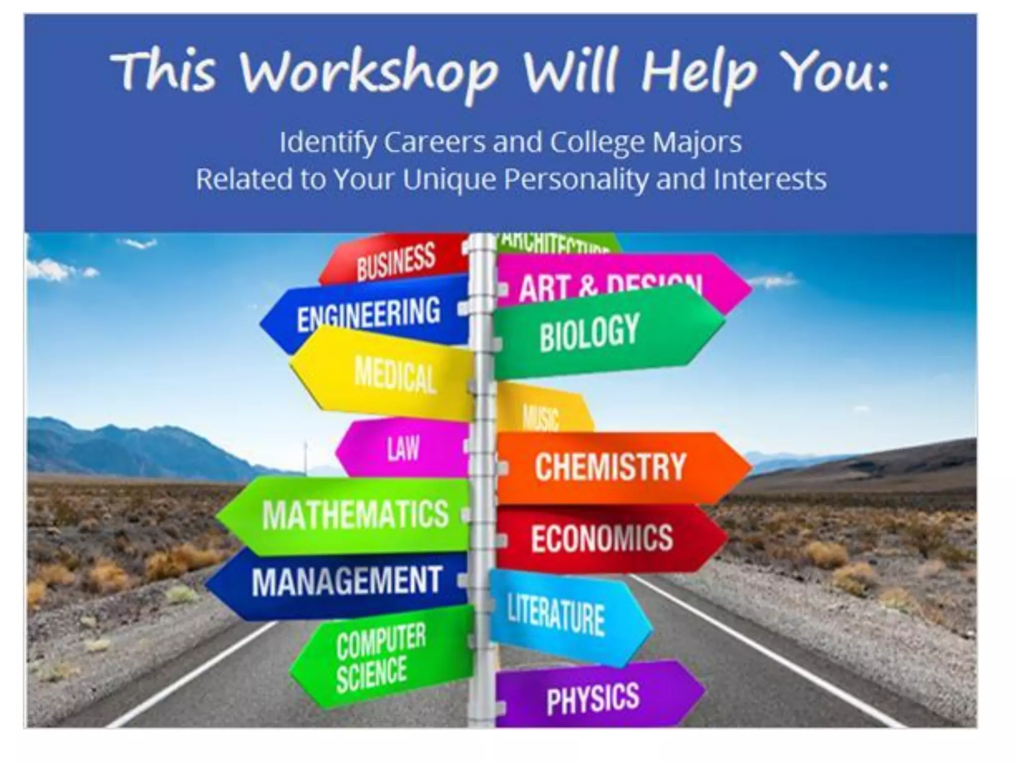 Linking Interests & Personality to Majors & Careers: Articulate ...