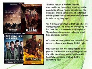 Strong language in film | PPTX