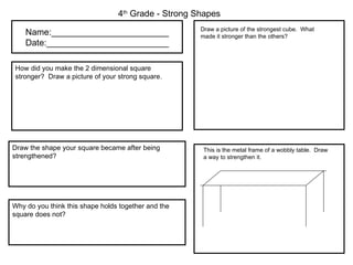 Strong shapes ppt stud. version | PPT