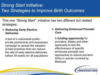 Conference Call: Strong Start for Mothers and Newborns | PDF ...