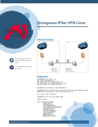 Strongswan ipsec vpn_linux_strongswan_ip | PDF