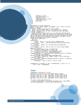 Strongswan ipsec vpn_linux_strongswan_ip | PDF