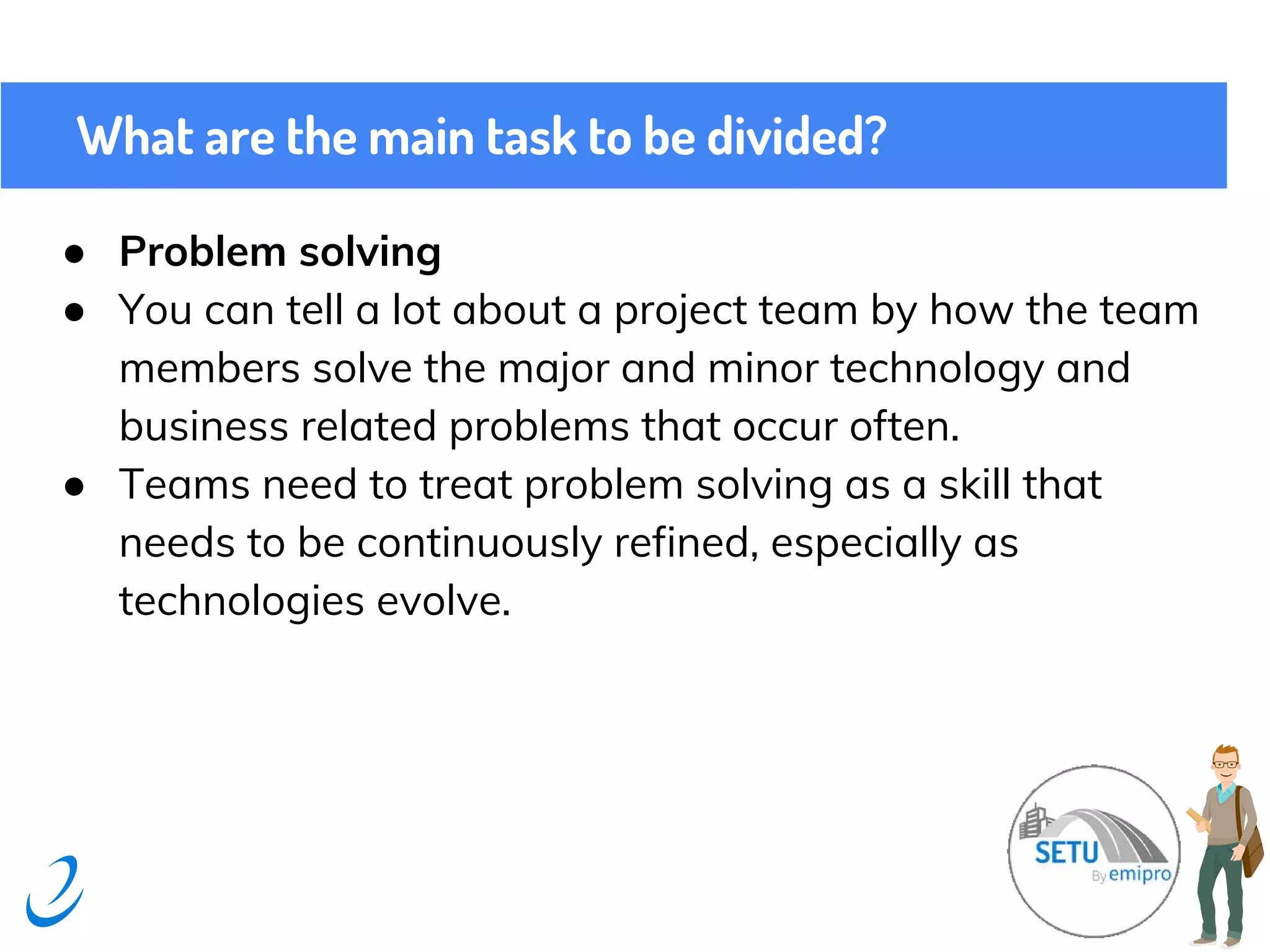 Strong Teamwork in Big Project: Divide work & Multiply Success | PDF