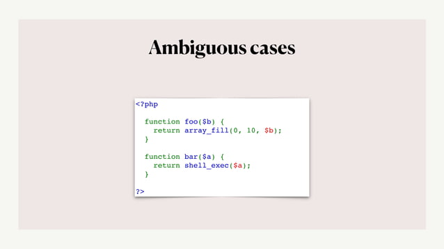 Strong typing @ php leeds | PPT