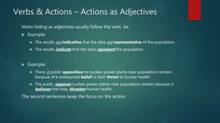 Strong Verbs and Clear Subjects | PPTX