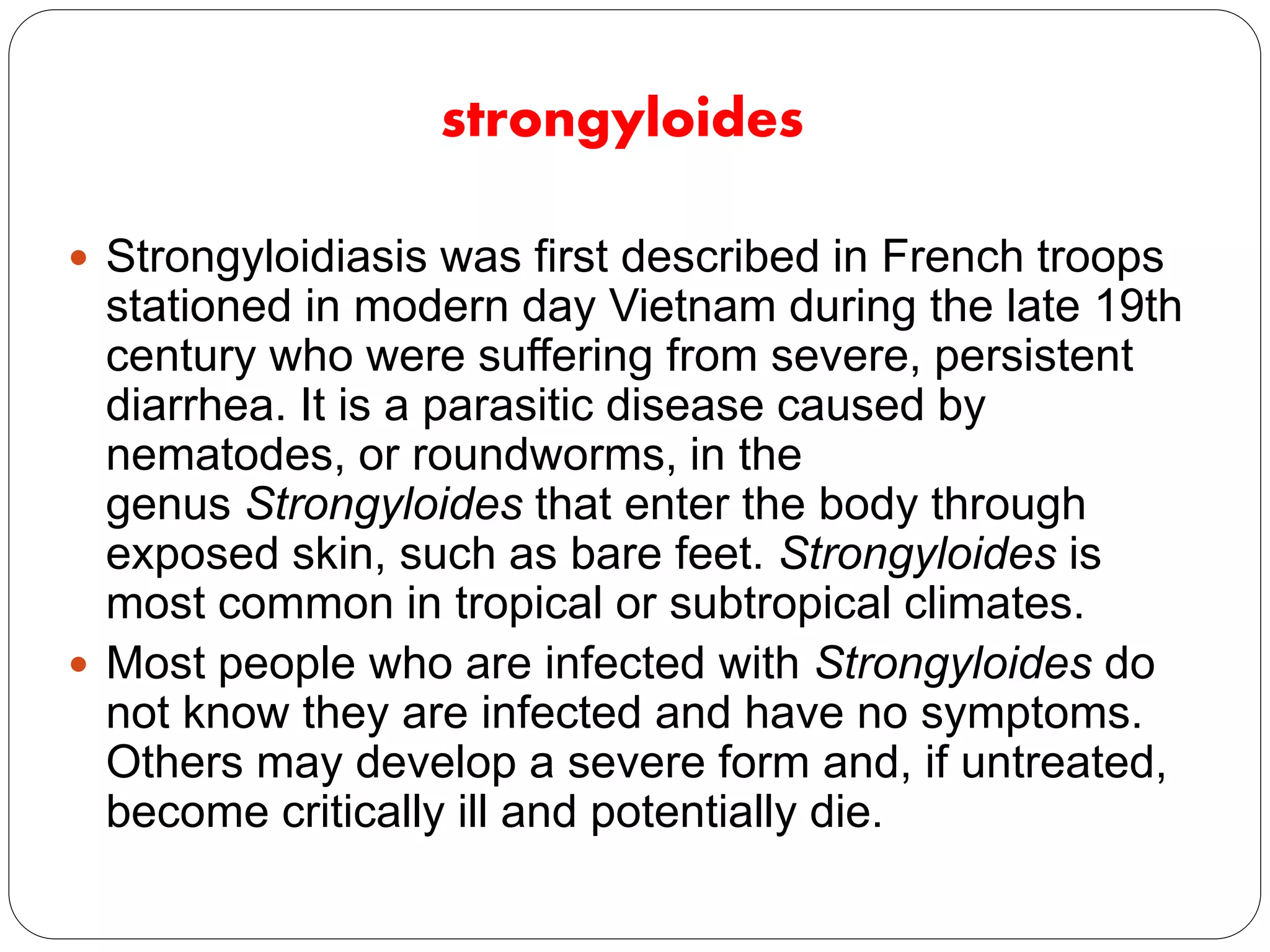 Strongyloides | PPTX