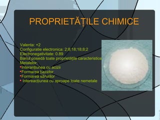 Strontiu bariu radiu | PPT