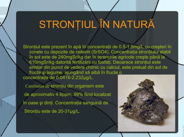 Strontiu bariu radiu | PPT