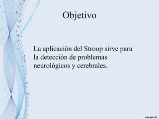 Stroop | PPTX