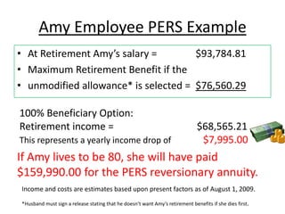Strs Or Pers Retirement | PPT