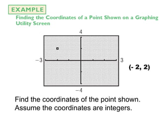 Rectangular Coordinates, Introduction to Graphing Equations | PPT ...
