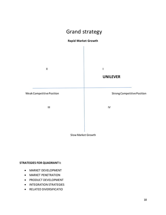Unilever Strategic Management Report | DOCX
