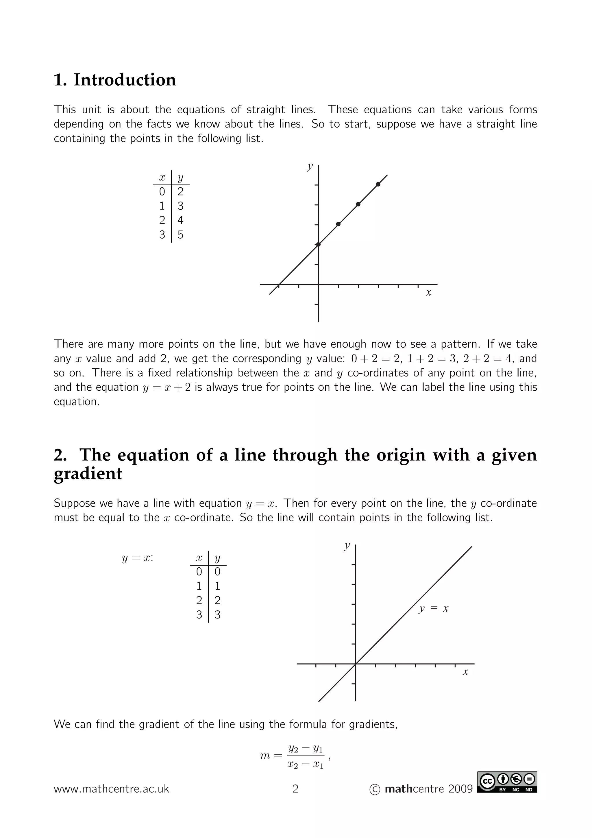 Straight line properties | PDF