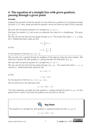 Straight line properties | PDF