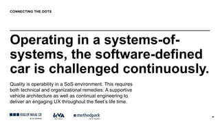SoS in Cars. Capabilities for the software-defined vehicle | PDF