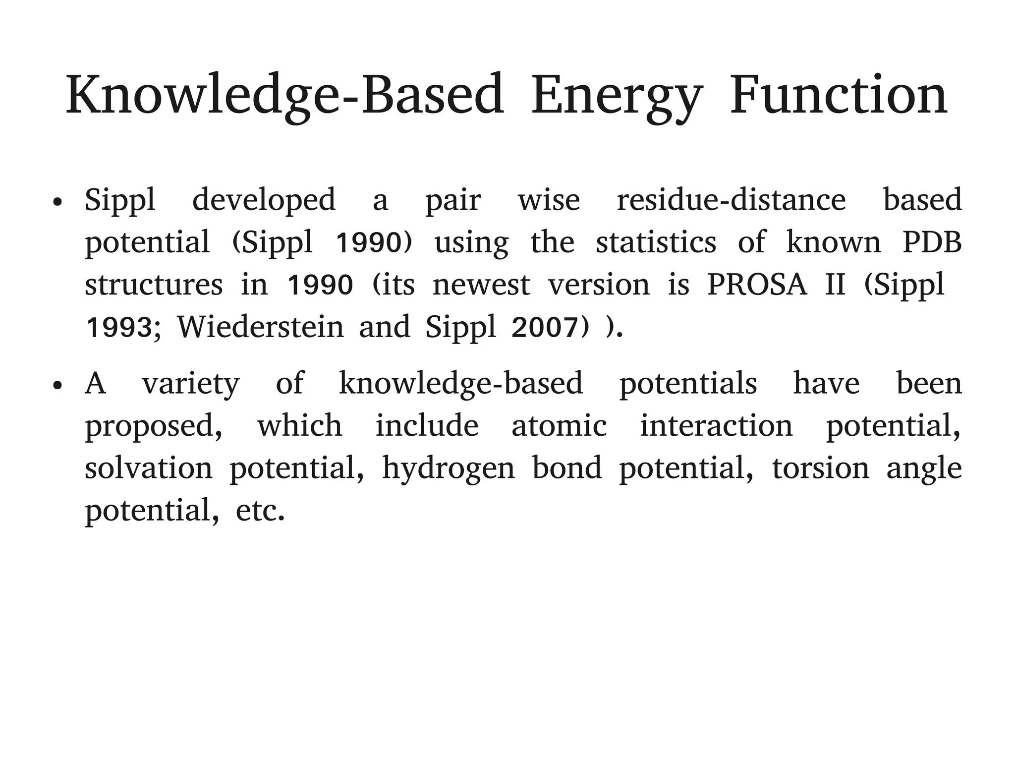 Ab Initio Protein Structure Prediction Pdf Chemistry Science