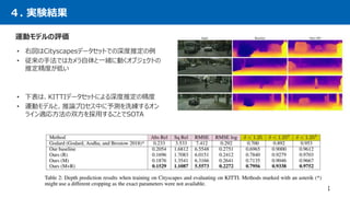 [DL輪読会]Depth Prediction Without the Sensors: Leveraging Structure for Unsupervised Learning from ...