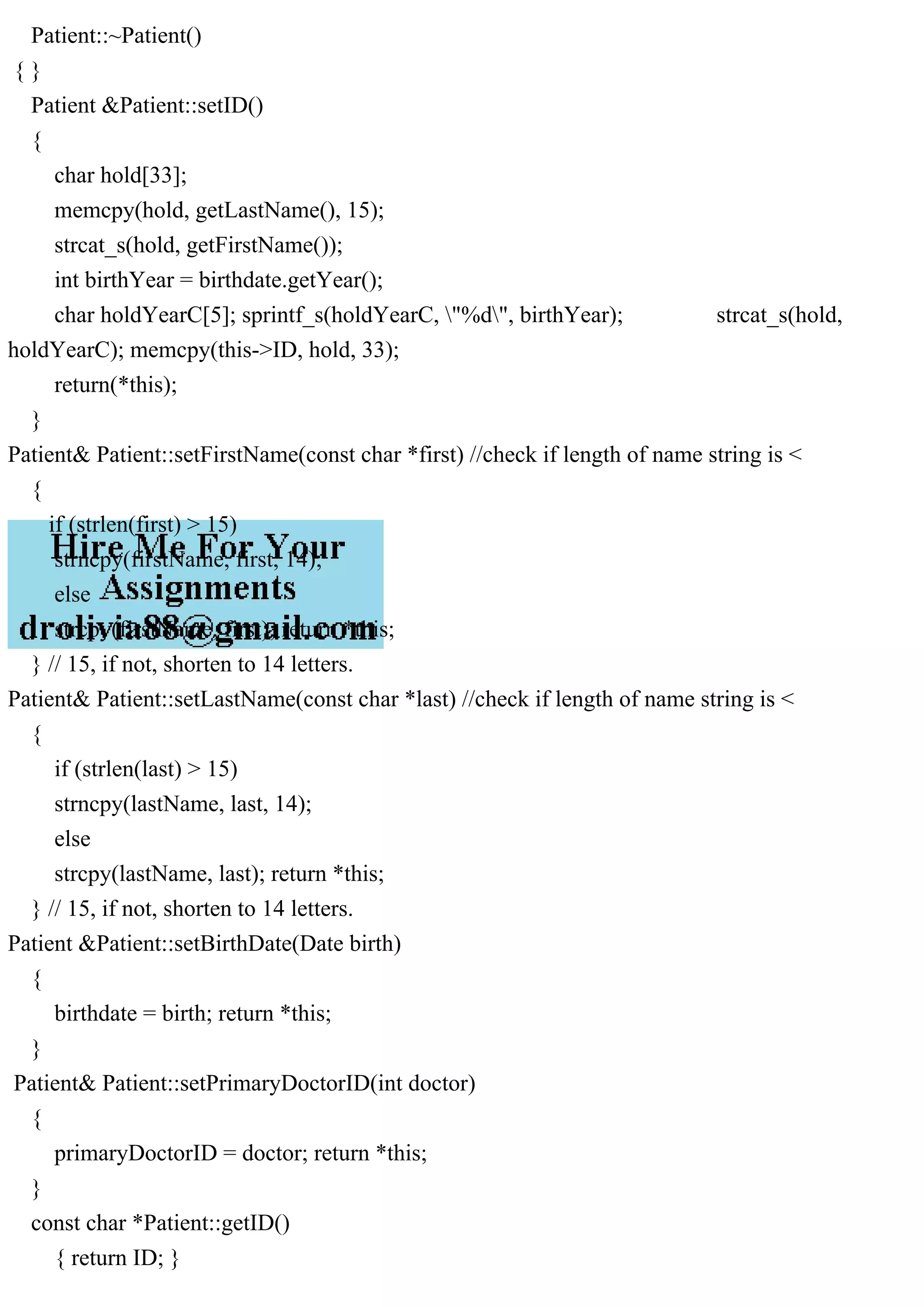 struct procedure { Date dateOfProcedure; int procedureID.pdf