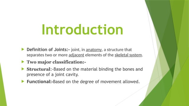 structrural and functional classification of joint -1 - Sayoni Saha.pptx