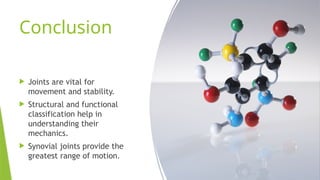 structrural and functional classification of joint -1 - Sayoni Saha.pptx