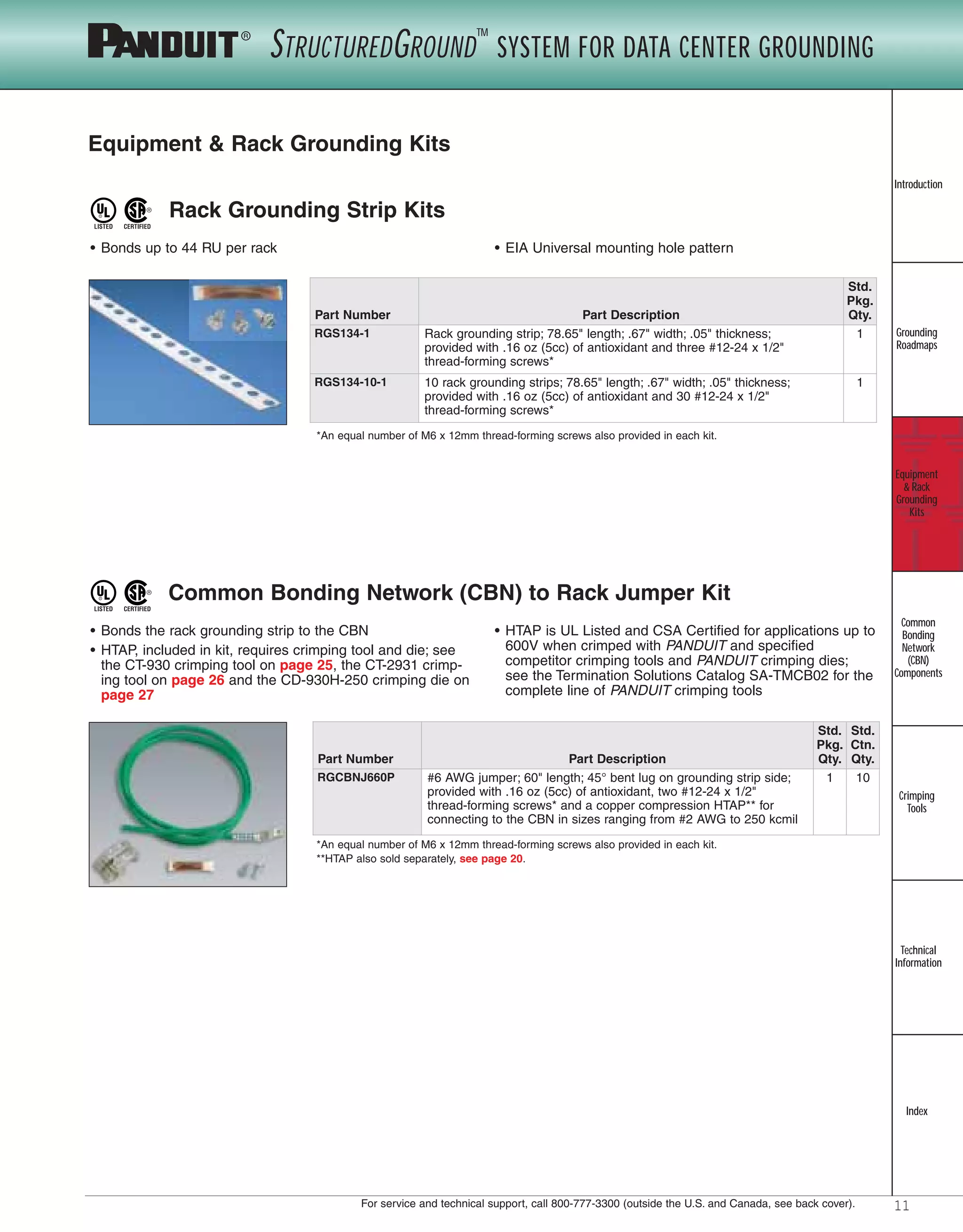 Structrured ground system for datacenters | PDF