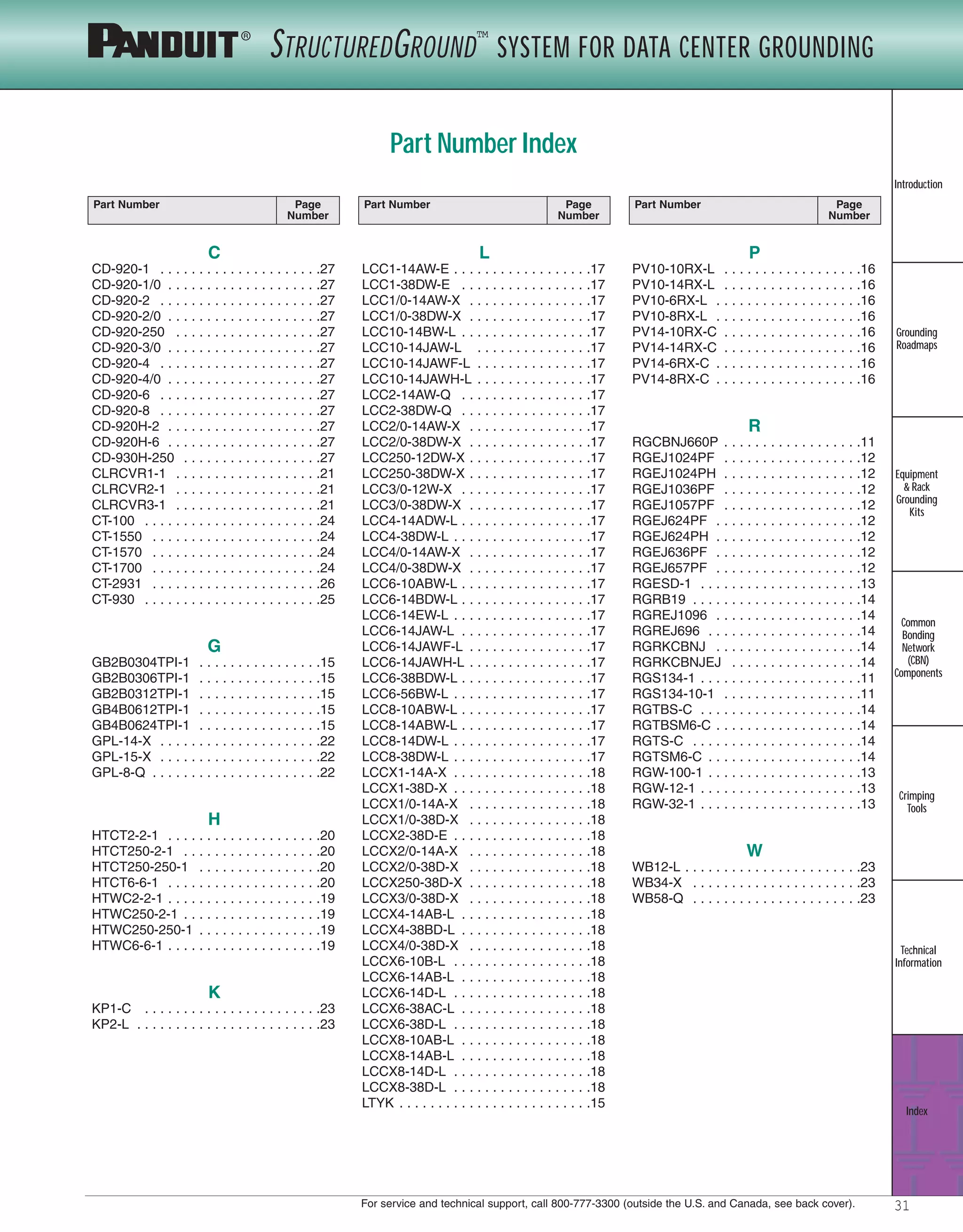 Structrured ground system for datacenters | PDF