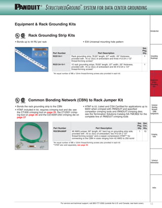 Structrured ground system for datacenters | PDF