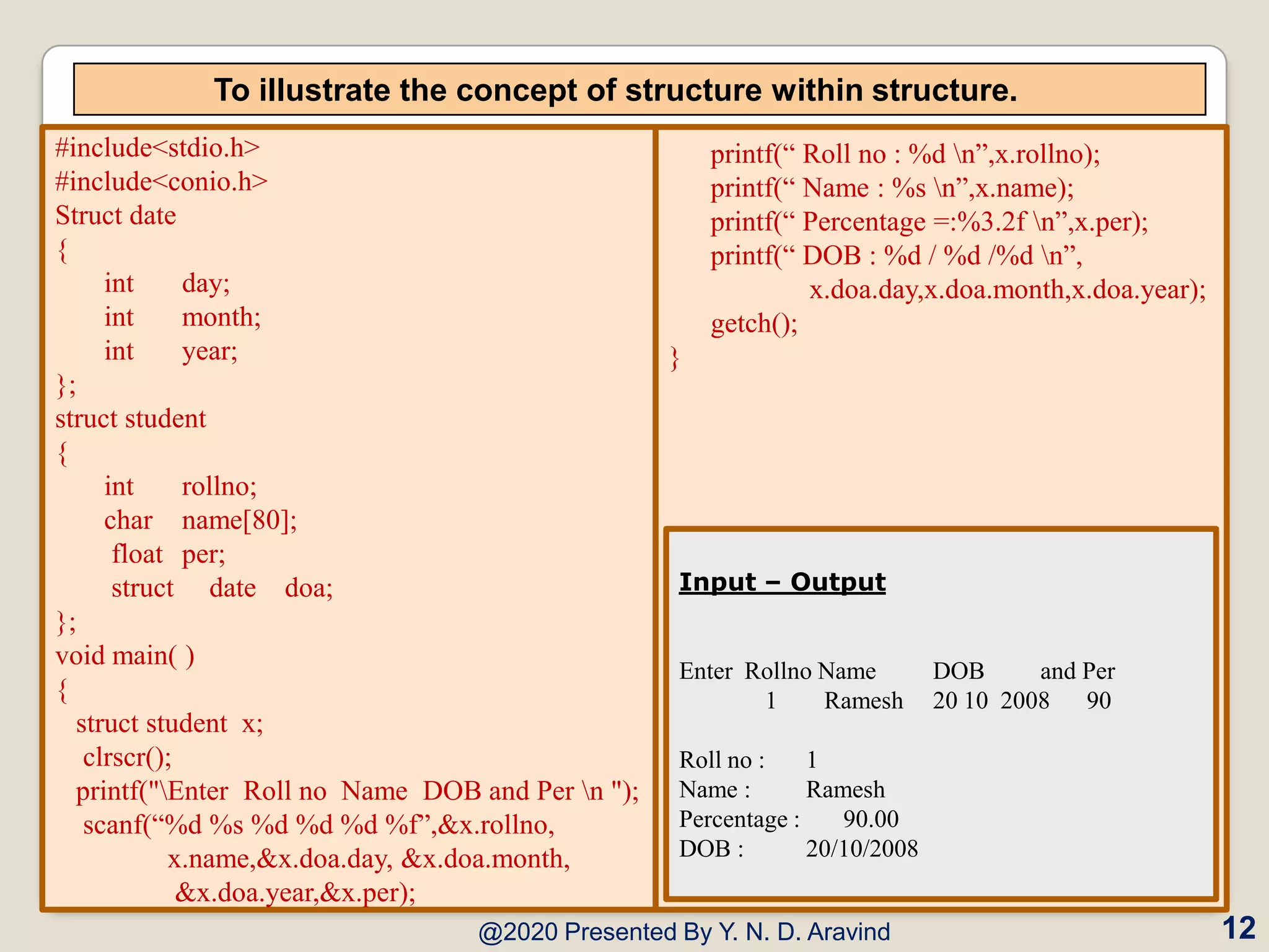 Structure In C | PDF | Programming Languages | Computing