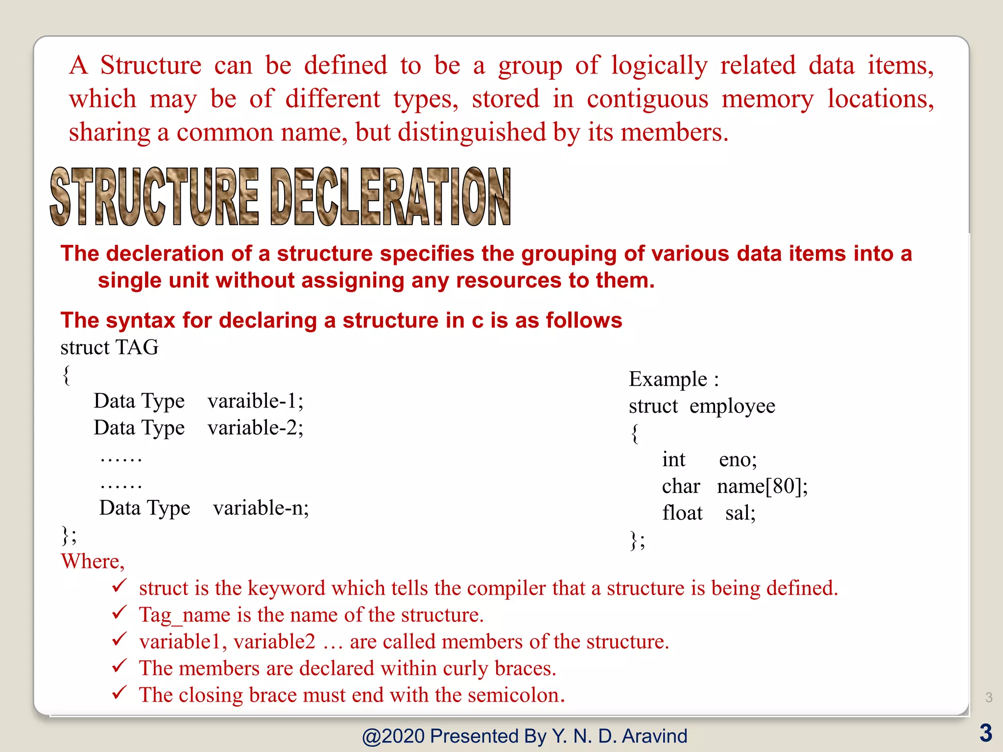 Structure In C | PDF