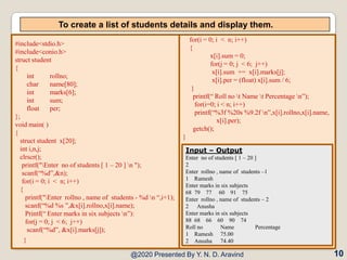 Structure In C | PDF