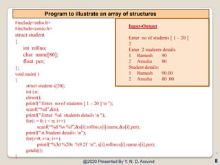 Structure In C | PDF | Programming Languages | Computing