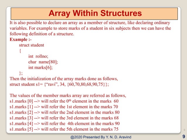Structure In C | PDF | Programming Languages | Computing