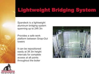 StructSure Scaffold Introduces Instant UpRight | PPT