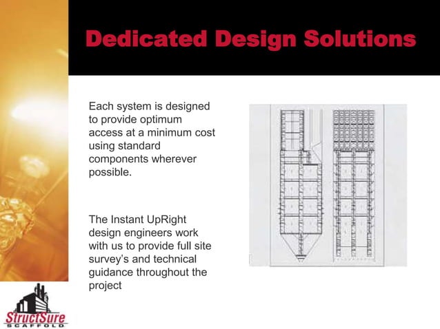 StructSure Scaffold Introduces Instant UpRight | PPT