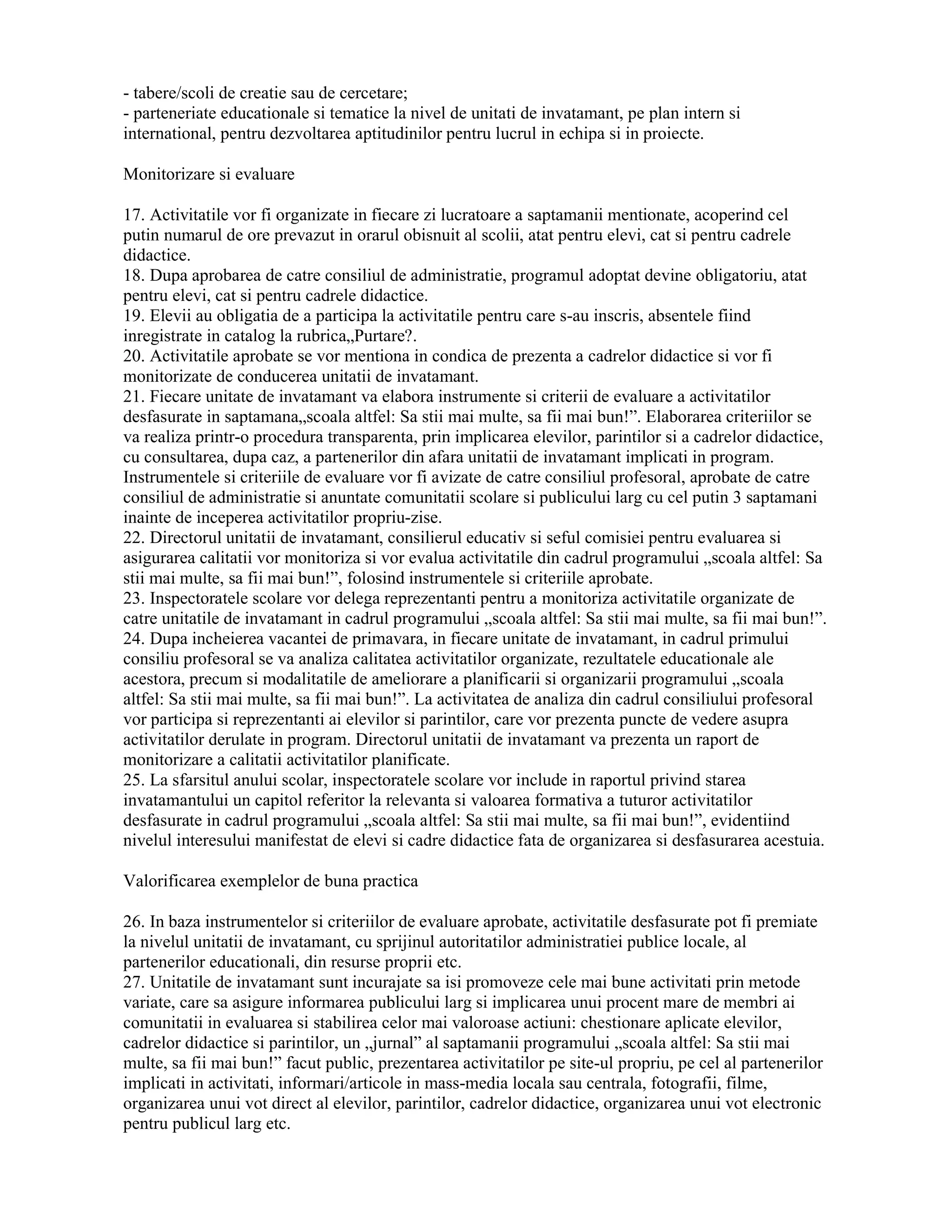 Structura an scolar_20142015 | PDF